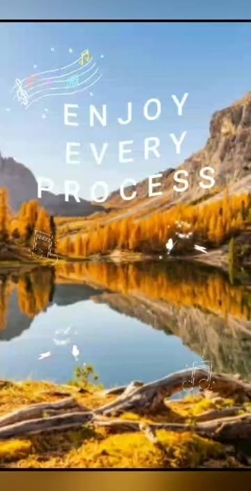 #GJWMotivation Enjoy Every Process #GJW #GanjingWorld #KindnessIsCool # ...