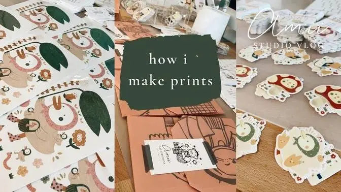 Studio Vlog How I Make Prints To Sell Packing Orders How I Prepare studio-vlog-how-i-make-prints-to-sell-packing-orders-how-i-prepare