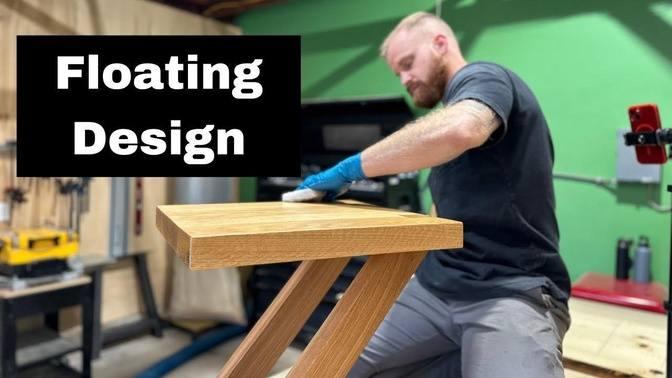 White Oak End Table | Abstract design | Videos | Crafftsman and Amazing ...