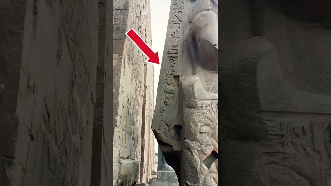 UNBELIEVABLE! Ancient statue still holding on to MYSTERIOUS obelisk! 😱 ...