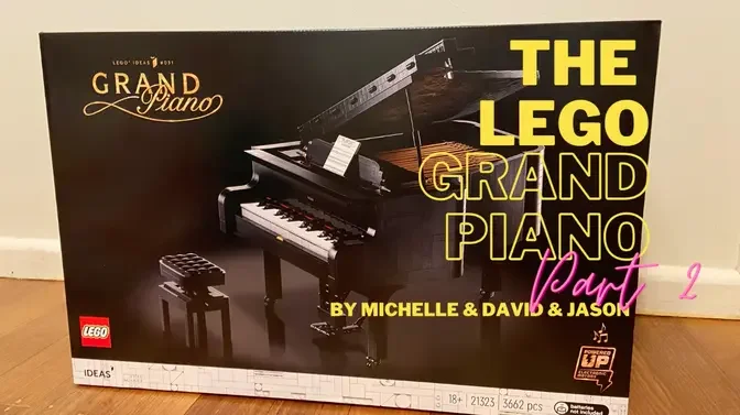 The LEGO Grand Piano Part 2