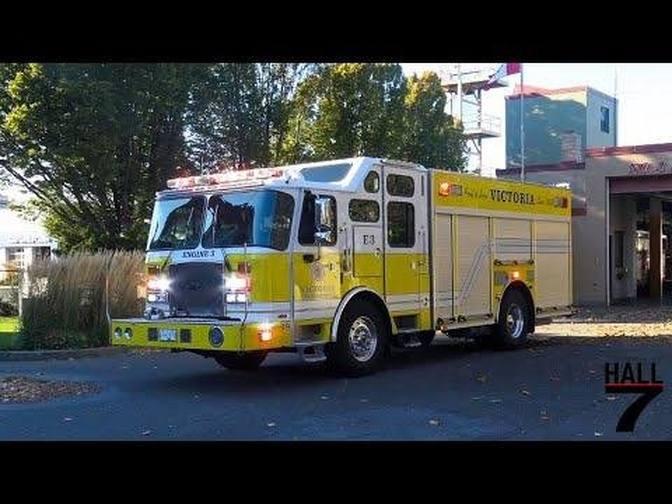 Victoria Fire Department Engine 3 Responding Videos Helen Gan