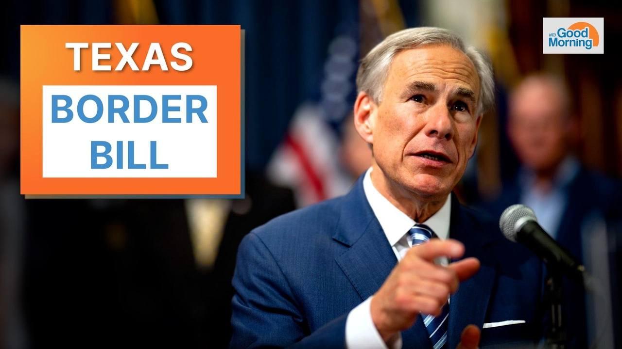 Gov. Greg Abbott Creates State Crime for | NTD | Gan Jing World