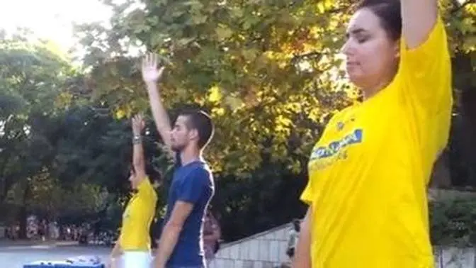 Представяне на Фалун Дафа във Варна