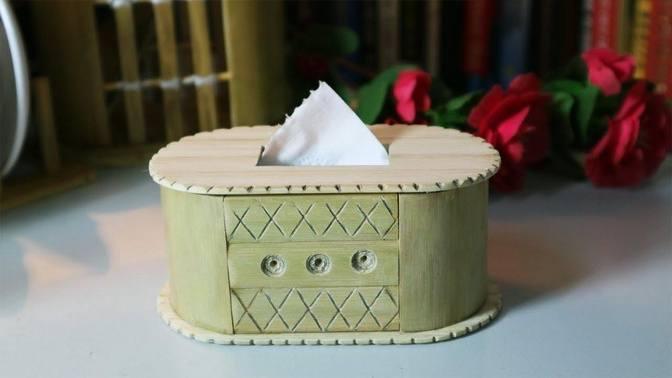 Creative ideas make paper box made of bamboo | Bamboo Furniture ...