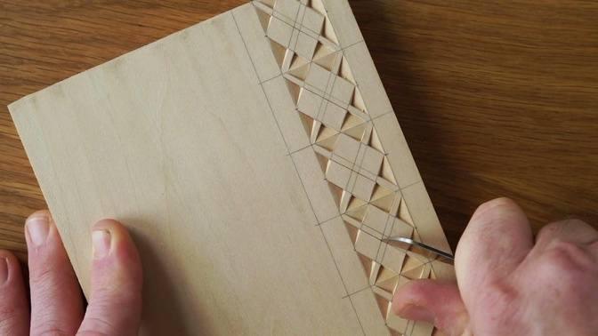 Chip Carving A Croatian Border Pattern Videos Wood Carving Tips