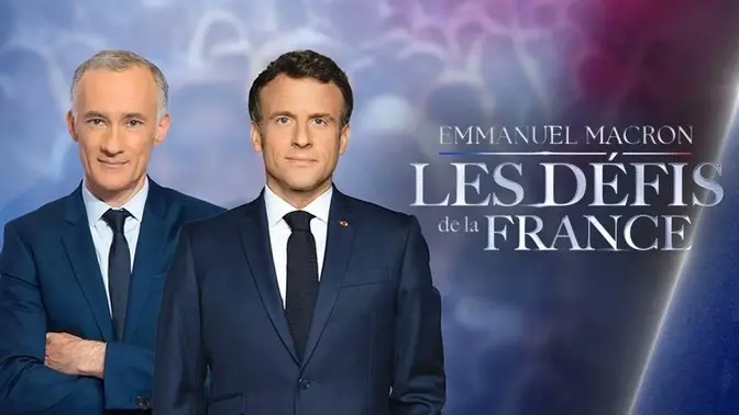 Émission exceptionnelle sur TF1 : Emm... | Emmanuel Macron | Gan Jing World